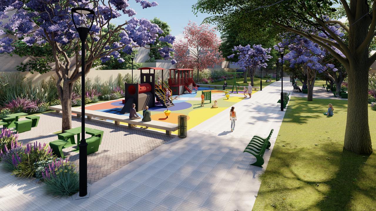 Boulogne: Avanzan las obras de la nueva plaza Olazábal - Desanisidro.com
